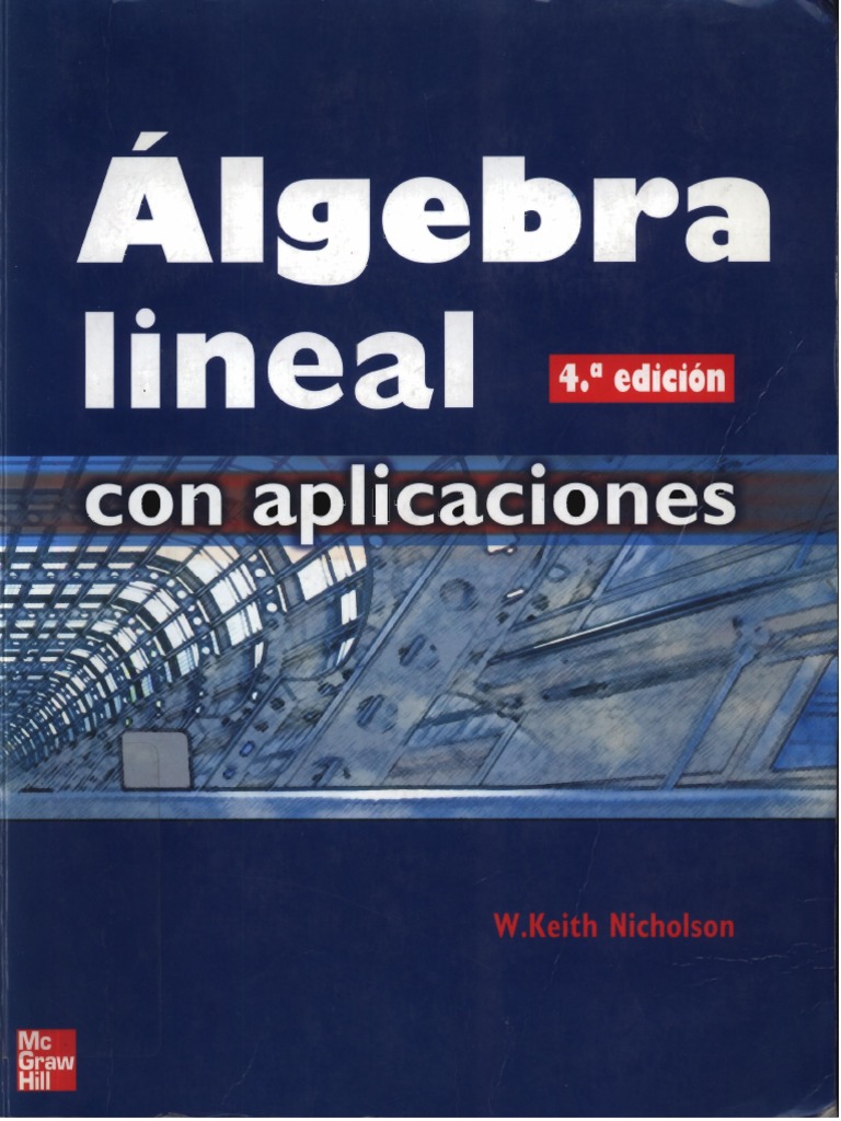 Álgebra Lineal Con Aplicaciones W.Keith Nicholson | PDF