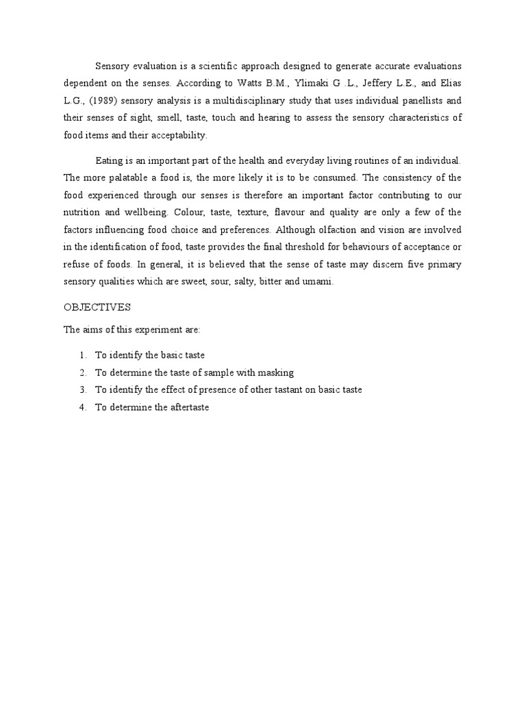 Sensory | PDF | Self-Improvement | Wellness