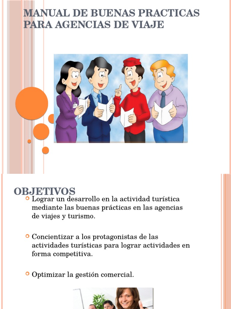 Clase 2 - Manual de Buenas Prácticas para Una Agencia de Viajes | PDF ...