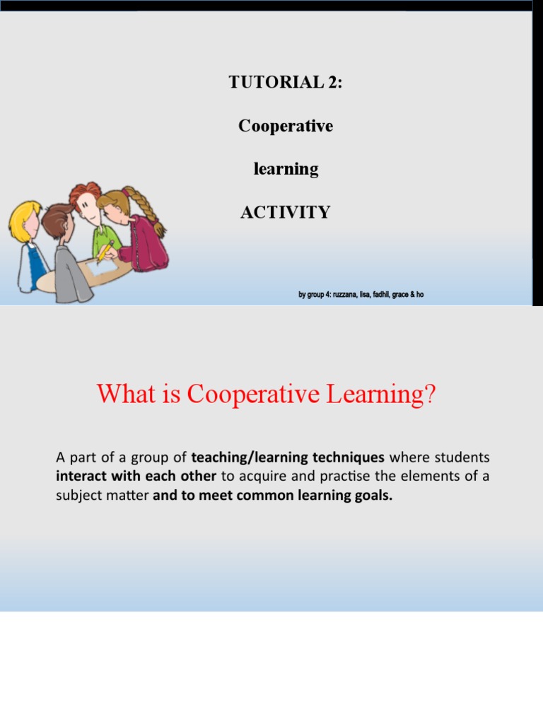 Cooperative Learning Through Silent Card Shuffles: Classifying ...