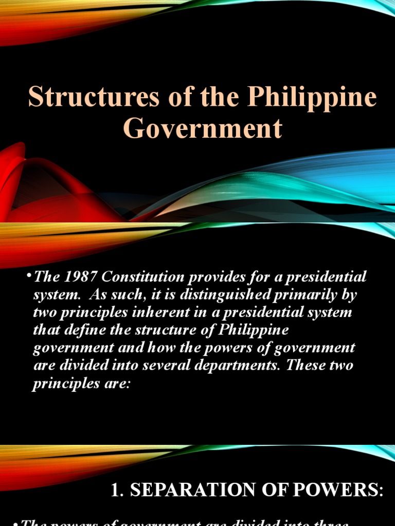 Structures of The Philippine Government | PDF | Impeachment | United ...
