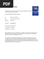 Hach LCK1414 COD Test Method (As Per ISO-6060) | PDF | Chemical ...