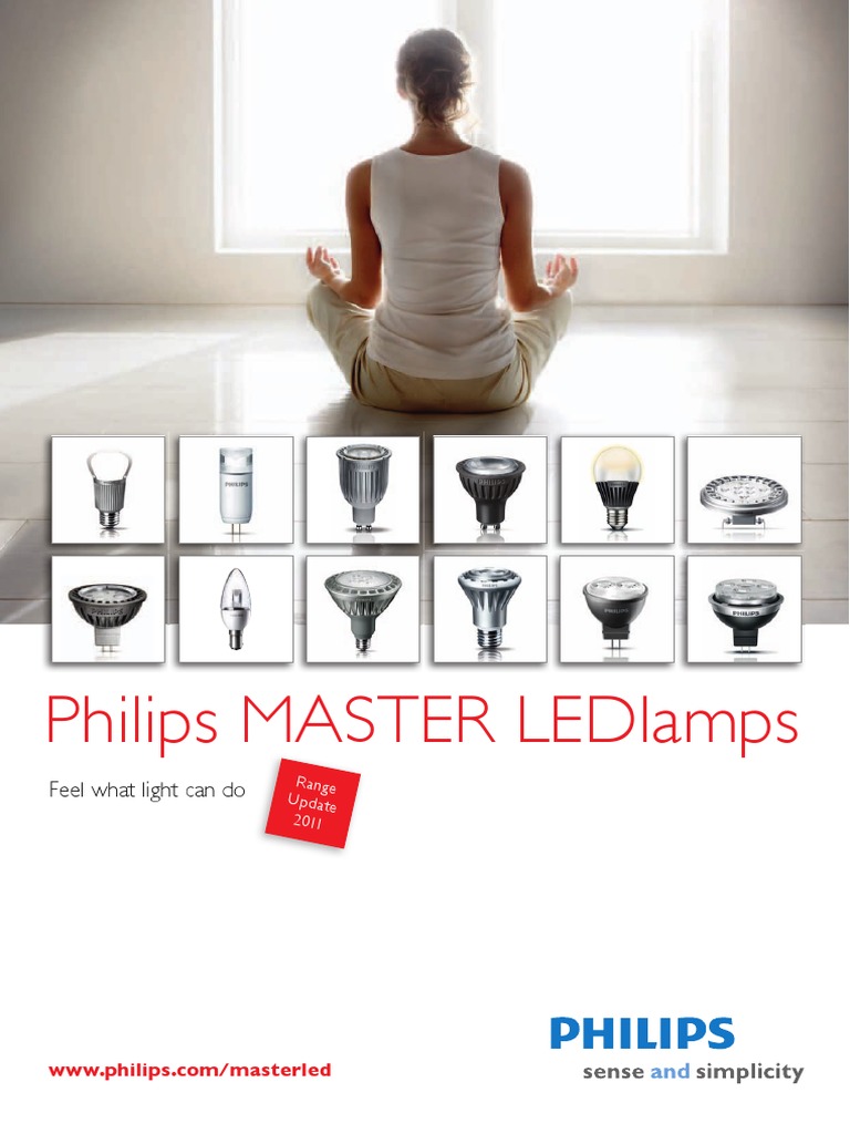 Philips MasterLED2011 | PDF | Incandescent Light Bulb | Lighting