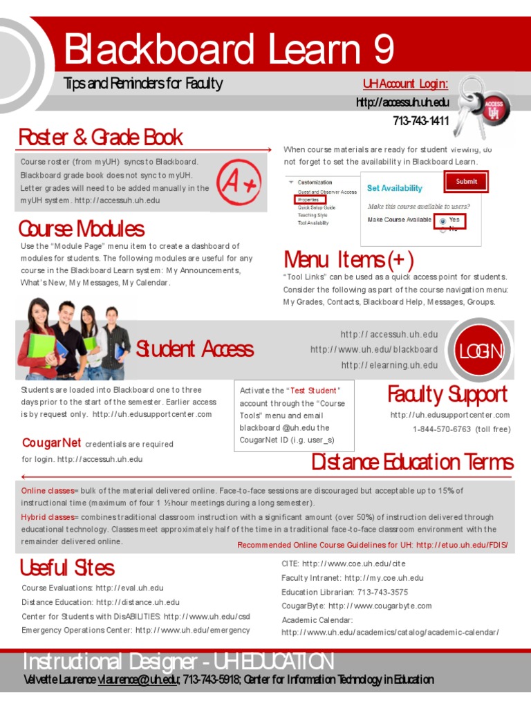 Blackboard Learn 9: Roster & Grade Book | Download Free PDF | Pedagogy ...