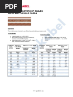 Electrical Cables Size & Current Rating Chart | PDF