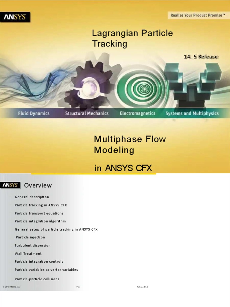 (PDF) CFX Multiphase 14.5 L05 Lagrangian Particle Tracking | PDF | Lagrangian Mechanics | Particle