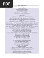 "My Shot" Lyrics and Spanish Translation | PDF | Poetry
