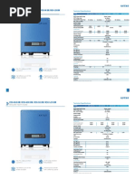 Solax Inverter Datasheet Overview | PDF | Alternating Current ...