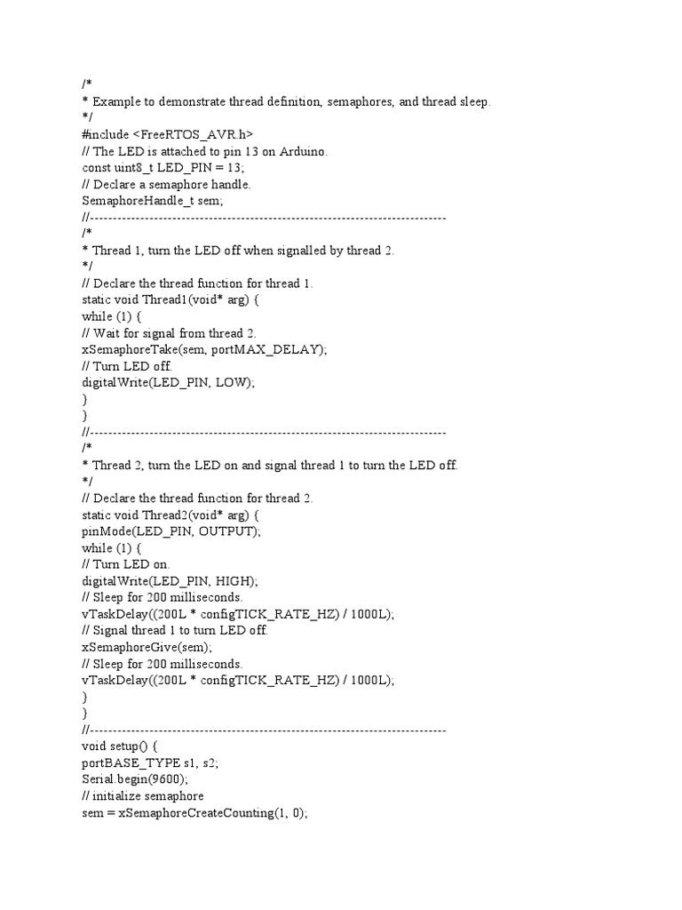 Arduino Pdf Scheduling Computing Digital Technology 