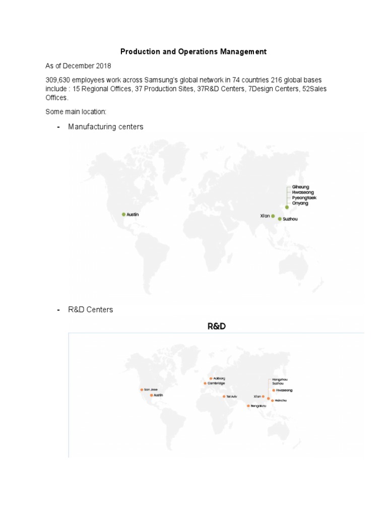 Production and Operations Management: Manufacturing Centers | PDF