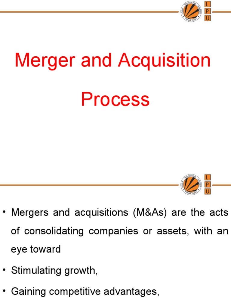 10 Steps M&A Process | PDF | Due Diligence | Mergers And Acquisitions