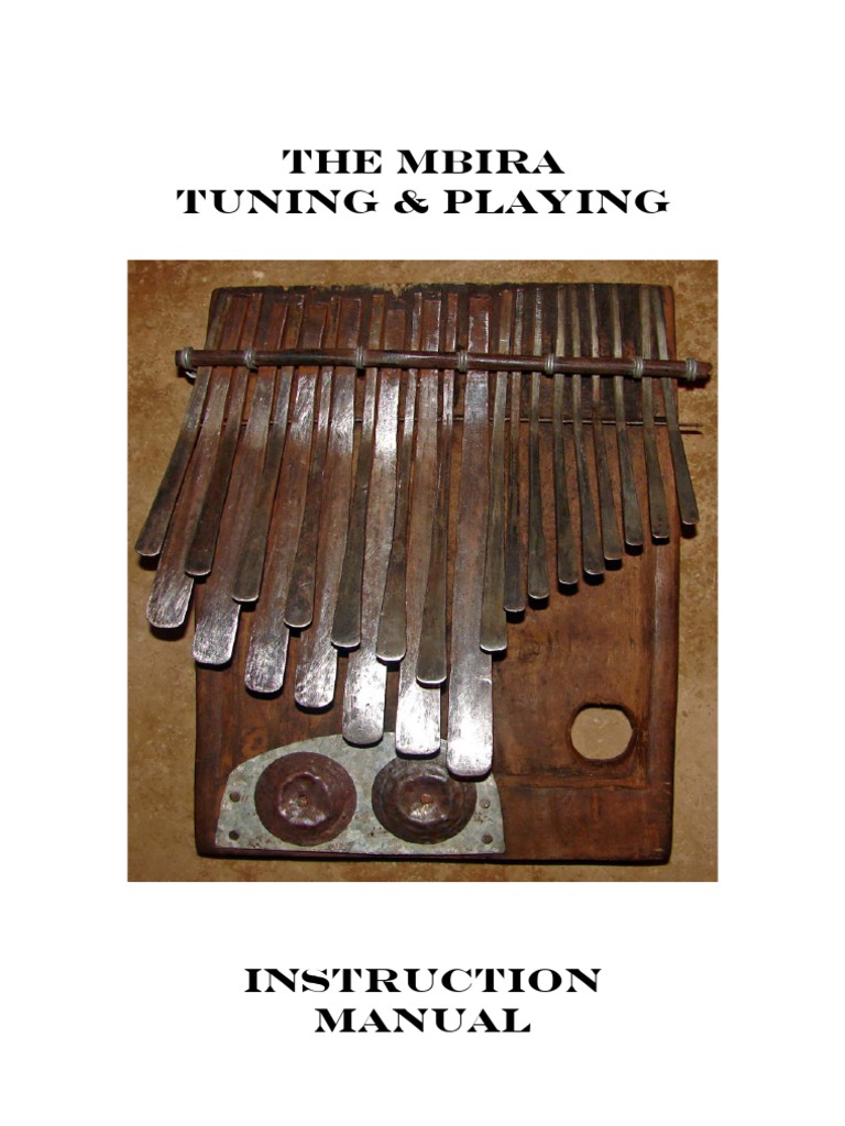 Mbira Manual | PDF | Pitch (Music) | Elements Of Music