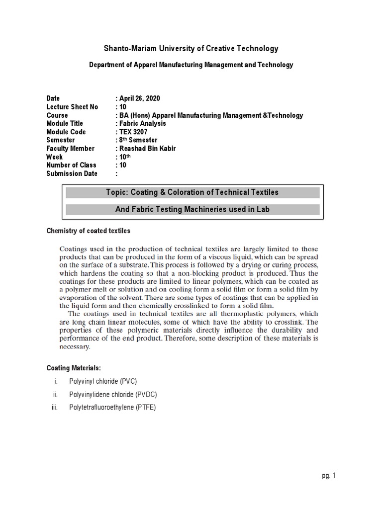 Fabric Testing Machineries: An Overview of Equipment Used to Evaluate ...