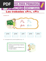 Actividades con sílabas pla, ple, pli, plo, plu | PDF