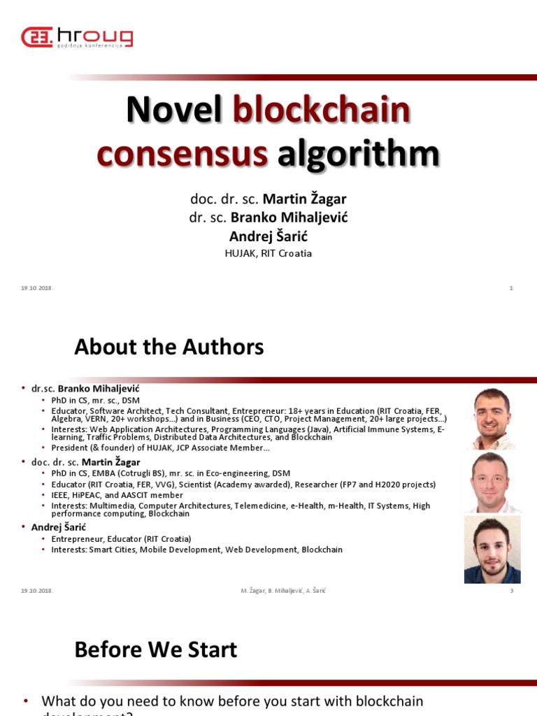 Blockchain Consensus: Novel Algorithm | PDF | Vertex (Graph Theory) | Distributed Computing