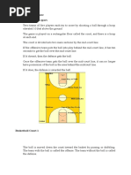 Tchoukball Game Rules and Scoring | PDF