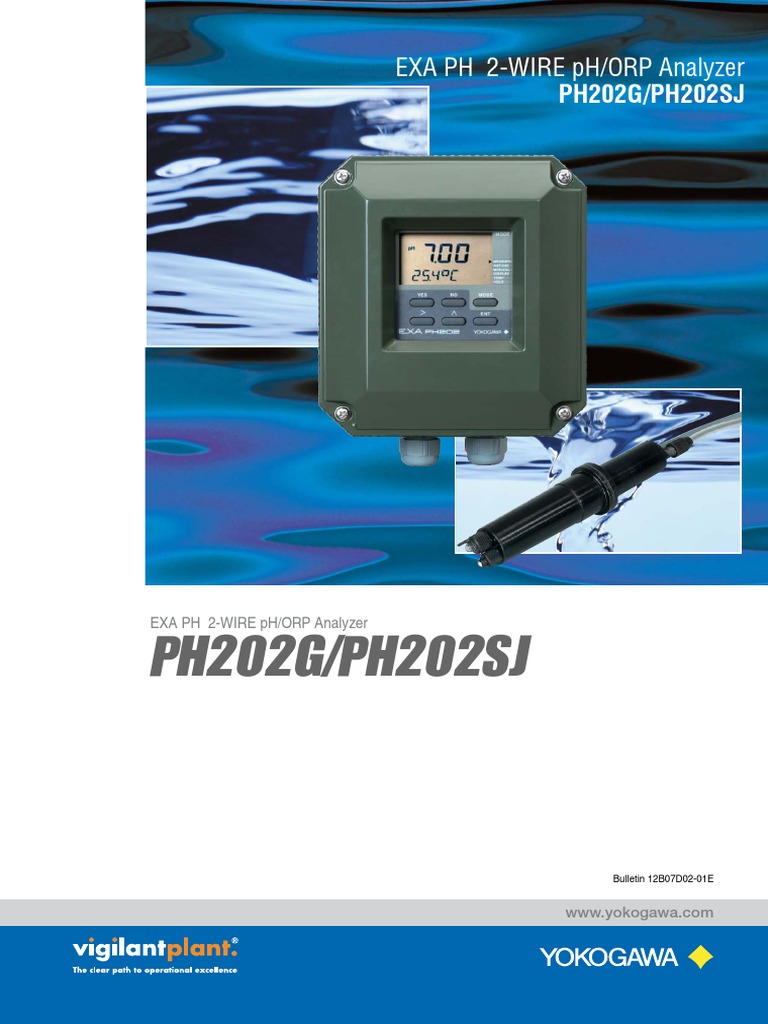 PH202G PH-OrP Analyzer | PDF | Sensor | Ph