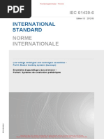 Internal Arc IEC 61641 - EN - V07 | PDF | Electric Arc | Plasma (Physics)