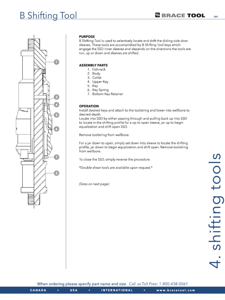 Shifting Tool B2 PDF | PDF