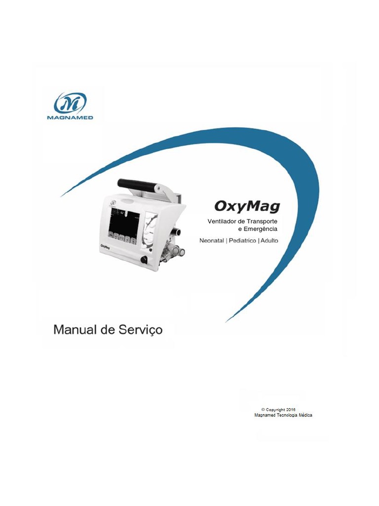 Oxymag (New) - Technical Service Manual | PDF | Oxigênio | Rede elétrica