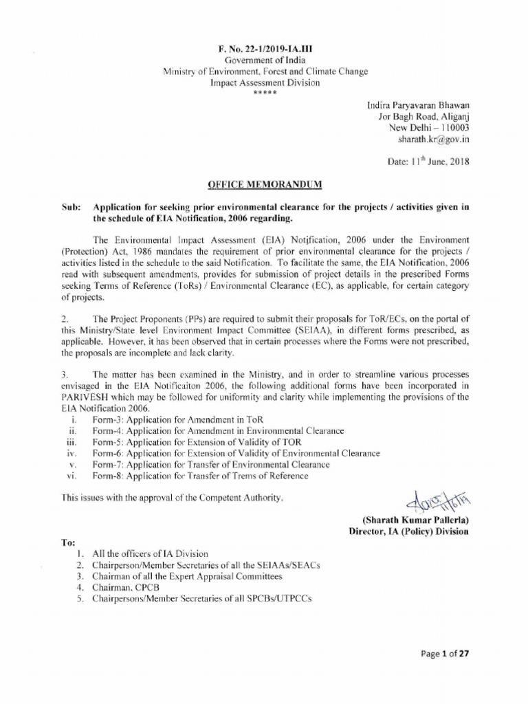 EC Transfer Application Form | PDF | Environmental Impact Assessment ...