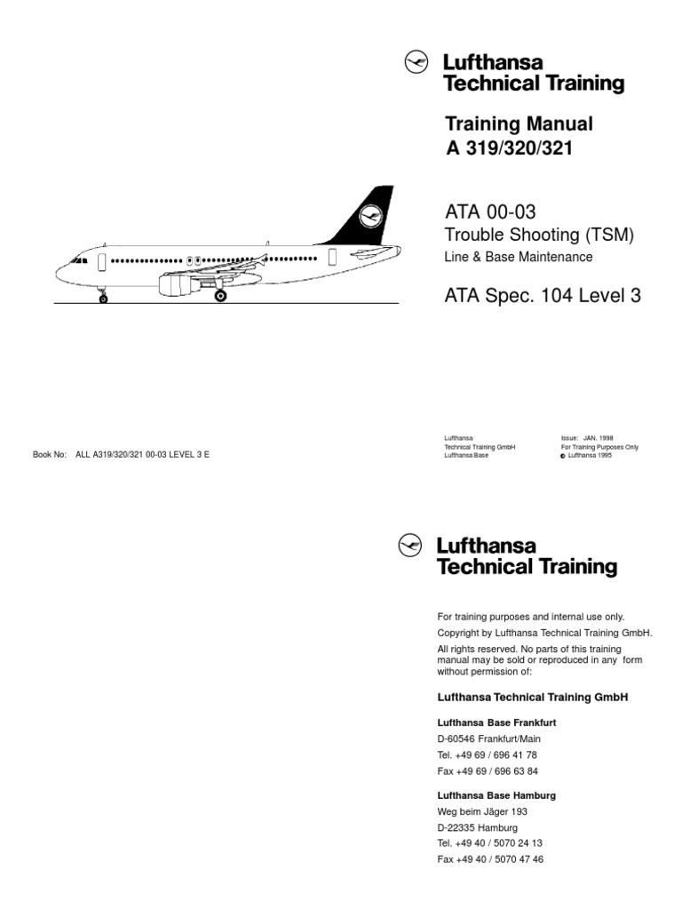 ATA 00-03 TSM | Troubleshooting | Airbus