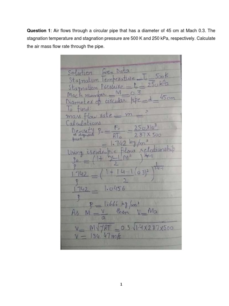 Normal Shock Waves | PDF | Art | Science & Mathematics