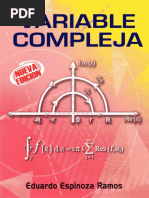 Variable Compleja Con Aplicaciones - Wunsch | PDF