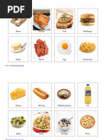 Food Flashcards For ESL | PDF