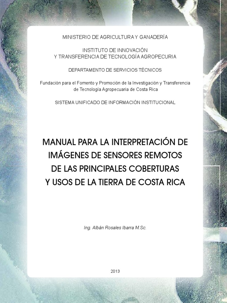 Manual para La Interpretacion de Imagenes de Sensores Remotos (Costa ...