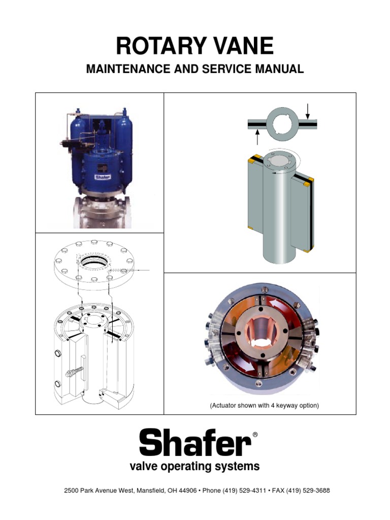 Mantenimiento Shafer | PDF | Valve | Actuator