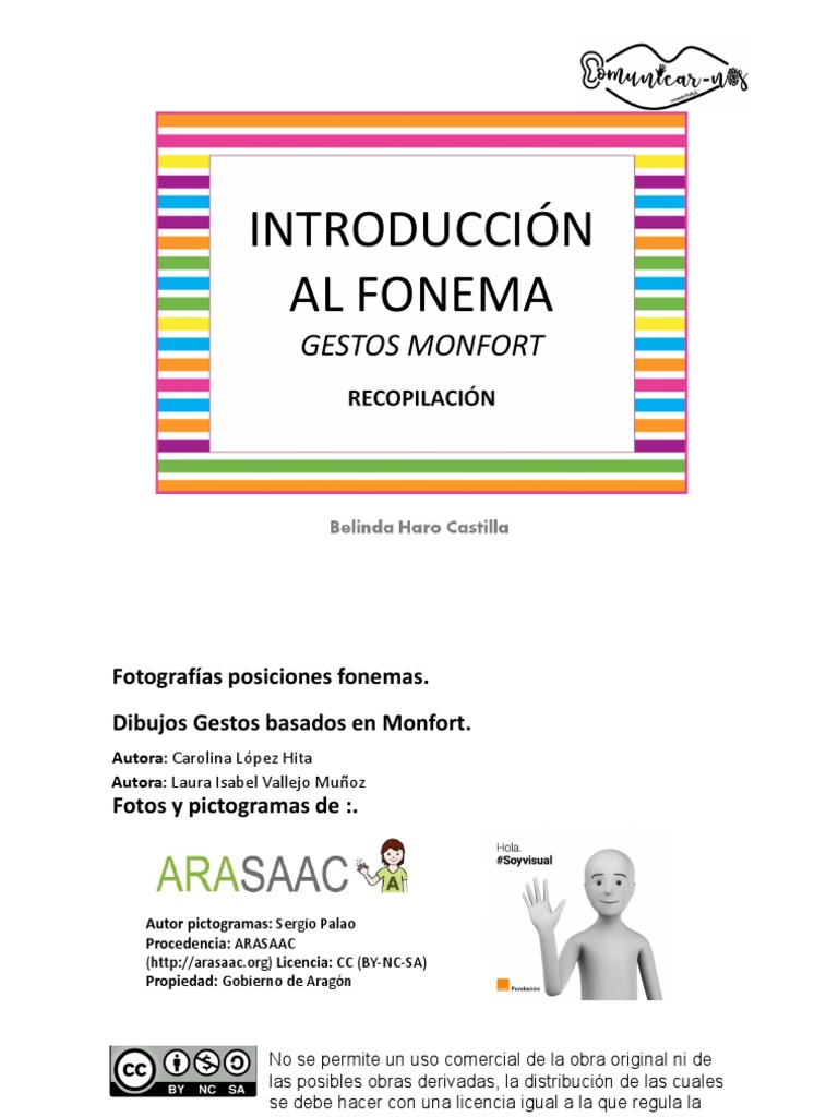 Recopilacion Introduccion Al Fonema Gestos Monfort | PDF