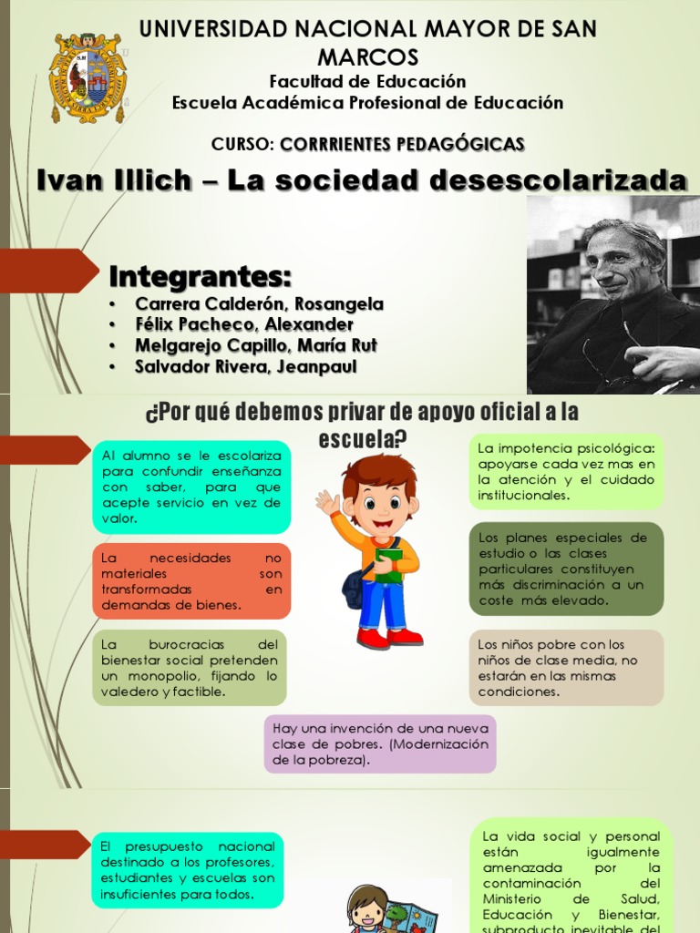 Análisis crítico de Ivan Illich sobre la institucionalización de la ...