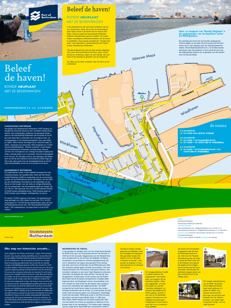 Beleef de Haven - Rondje Heijplaat | PDF