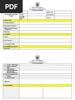 DLP Template 2024 | PDF