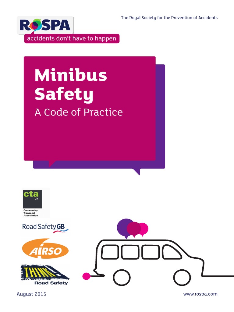 Minibus Code of Practice | PDF | Driver's License | Risk Assessment