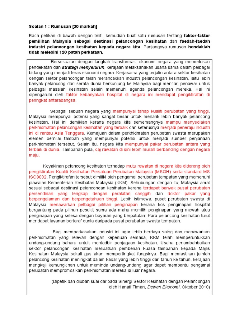 Latihan 5 Ringkasan | PDF