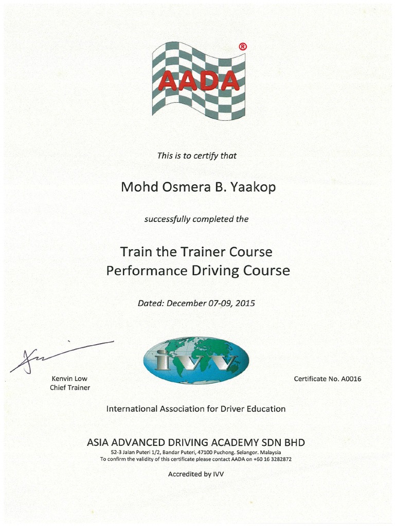 TTT Performance Driving Course | PDF