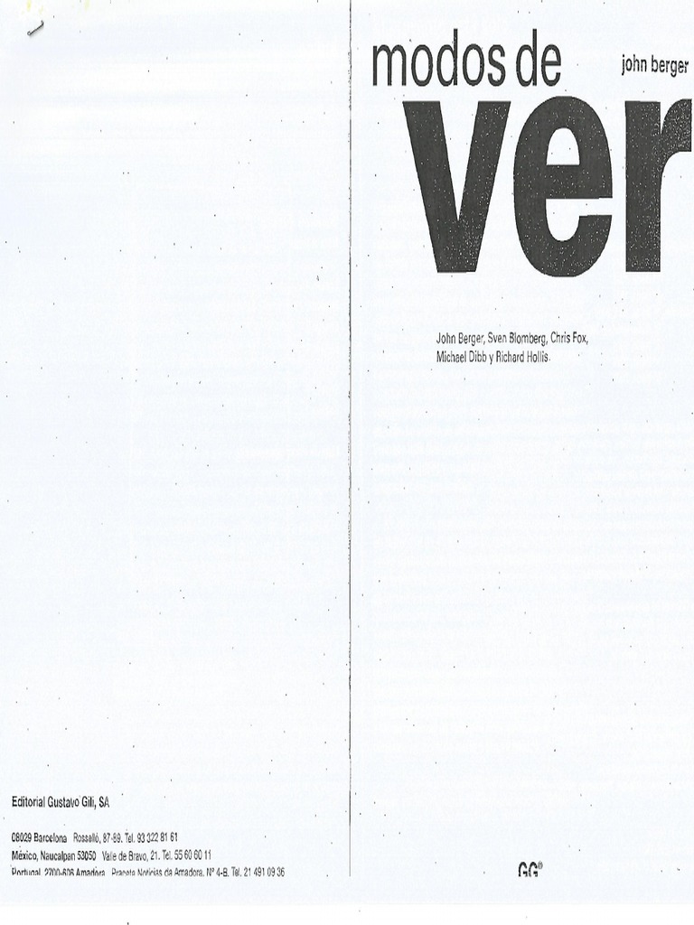 Modos de Ver - Berger | PDF