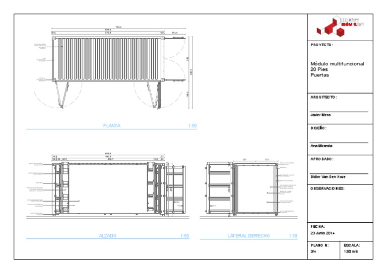 MóduloMultifuncional 20puertas ABIERTO1 | PDF
