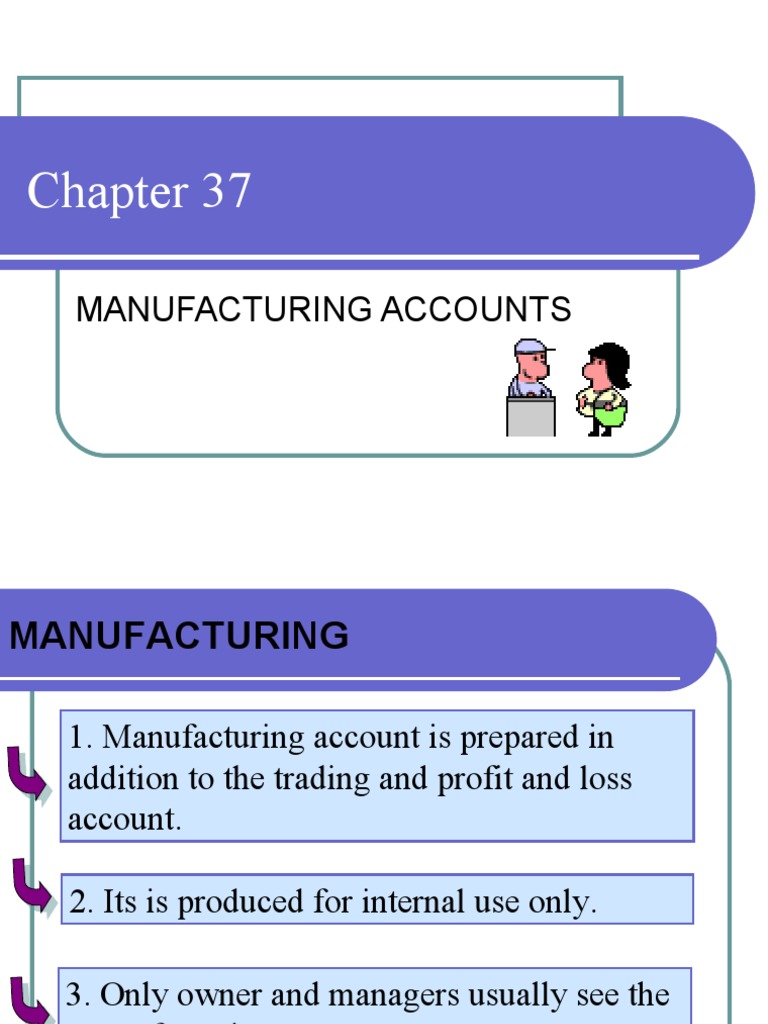 Manufacturing Accounts Explained | PDF | Depreciation | Cost Of Goods Sold