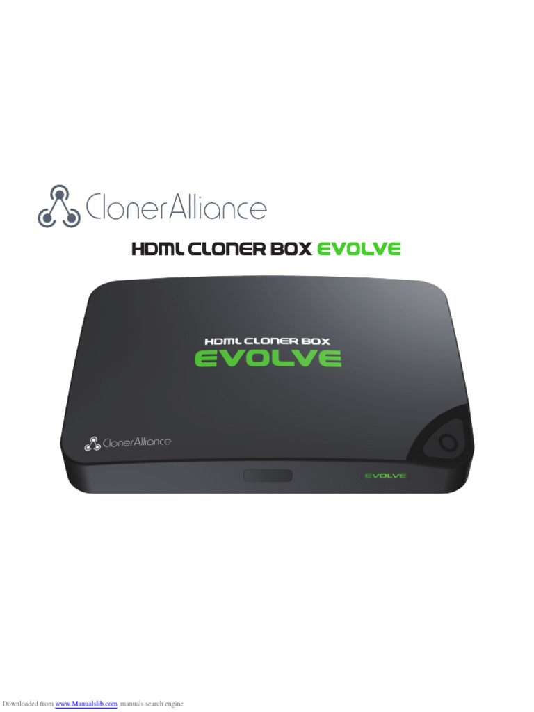 Essential Safety and Operation Instructions for HDML-Cloner Box Evolve ...