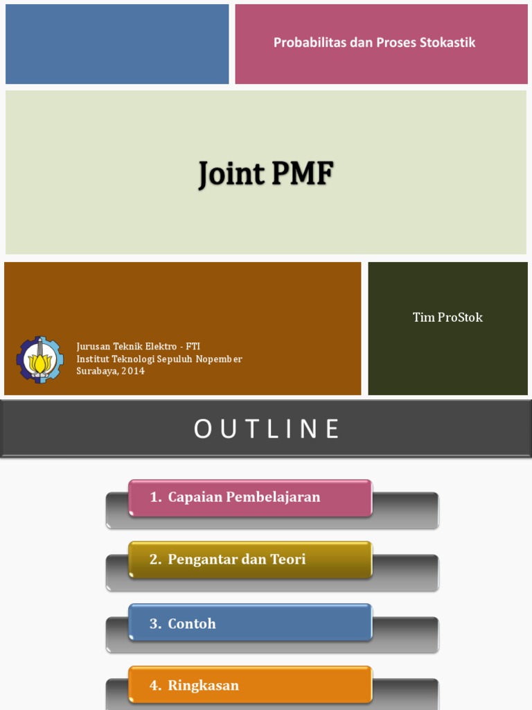 Fungsi Massa Probabilitas Joint | PDF
