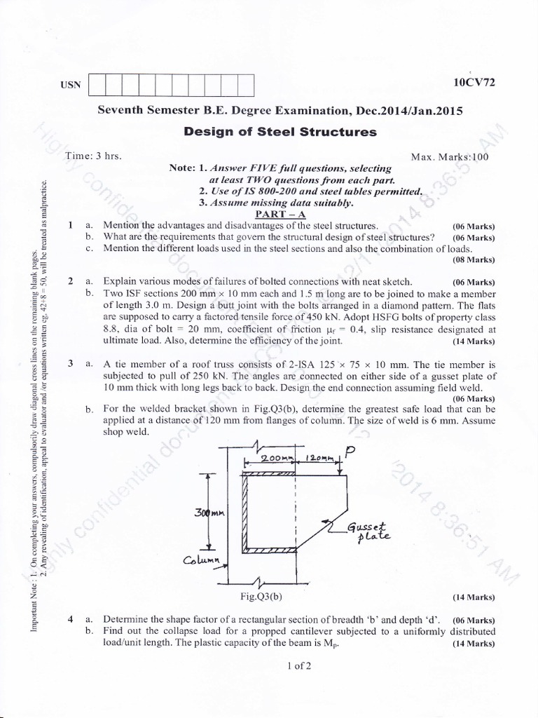 Design: of Steel Structures | PDF | Beam (Structure) | Truss