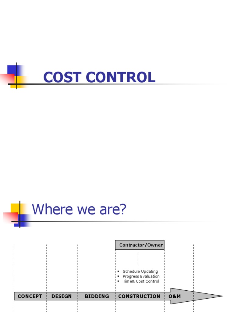 COST CONTROL & Cash Flow | PDF | Business
