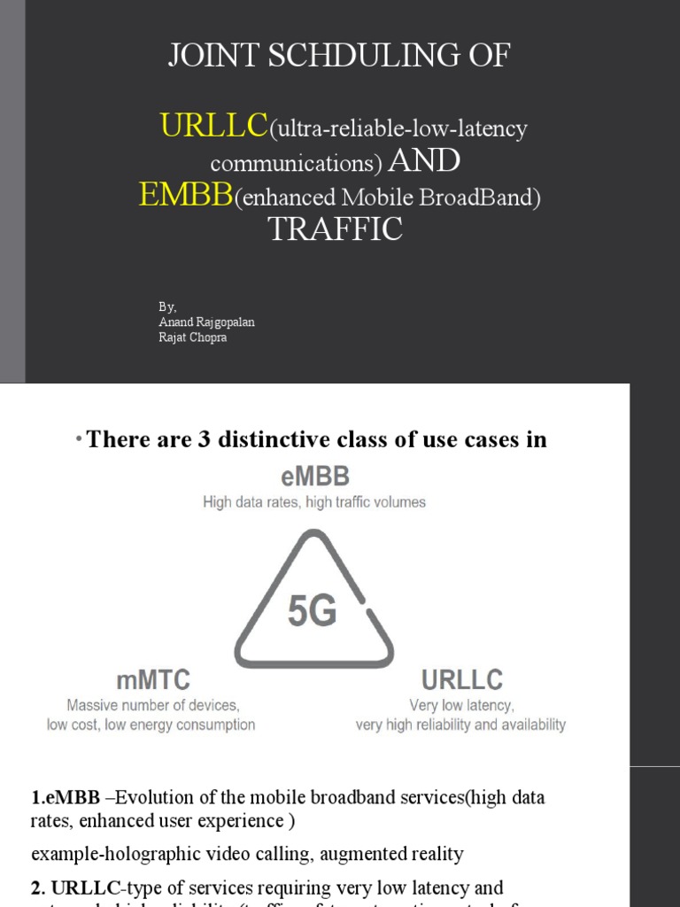 5g Schedular Final | PDF | Latency (Engineering) | Scheduling (Computing)