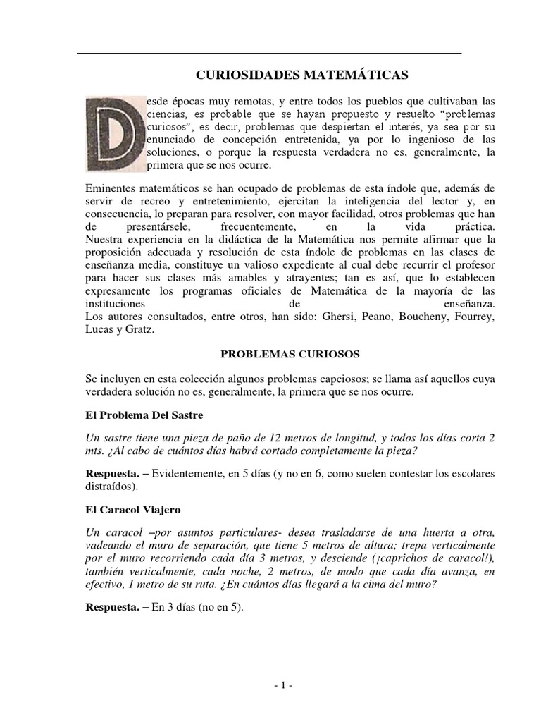 Curiosidades Matemáticas 1 | PDF | Arte