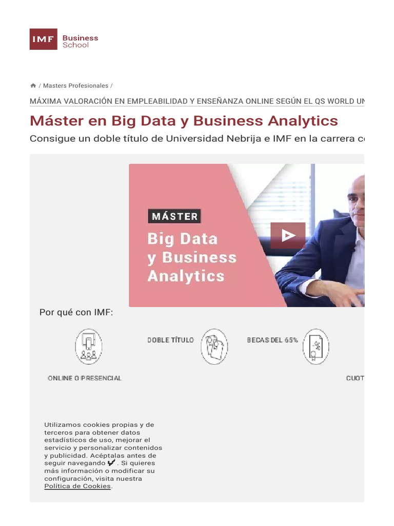 Master Big Data Business Intelligence | PDF | Big Data | Cookie HTTP Master Big Data Business Intelligence | PDF | Big Data | Cookie HTTP
