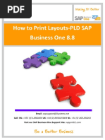 GL Determination Document - SAP B1 | PDF | Payments | Credit Card