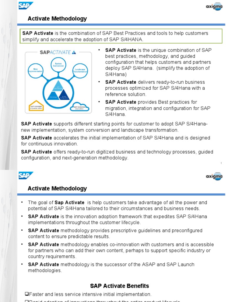 Activate Methodology Summary | PDF | Software Development Process ...